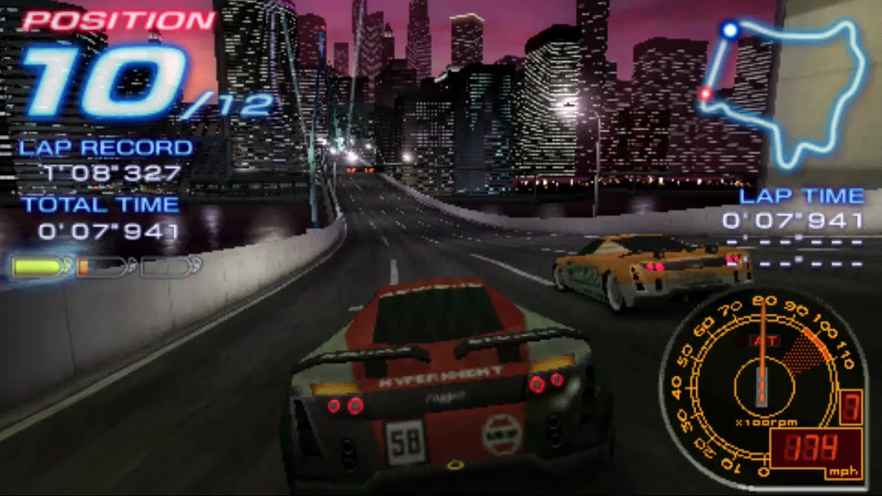 Ridge Racer (PSP) pro tour 18 longplay - YouTube