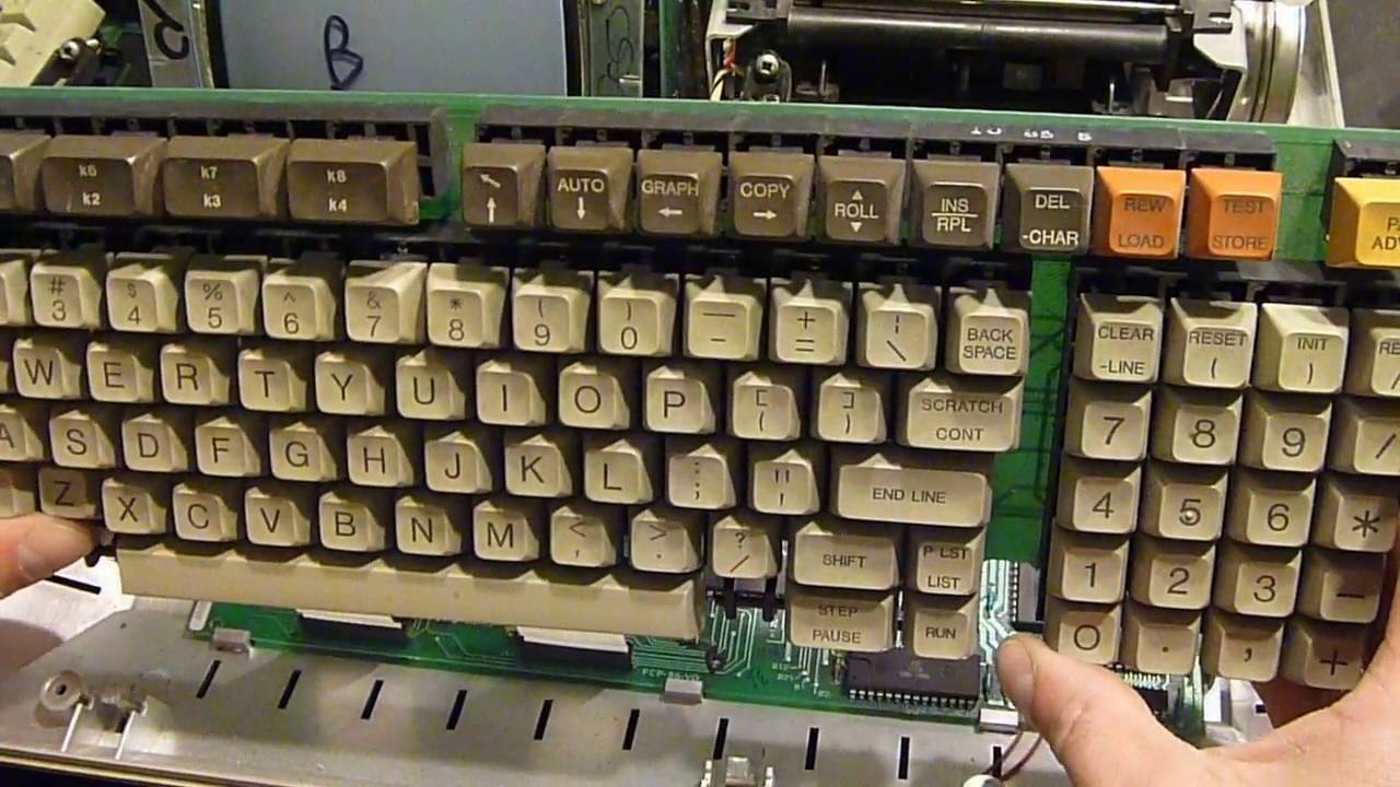 HP 85 Teardown and Repair Part 2 - YouTube