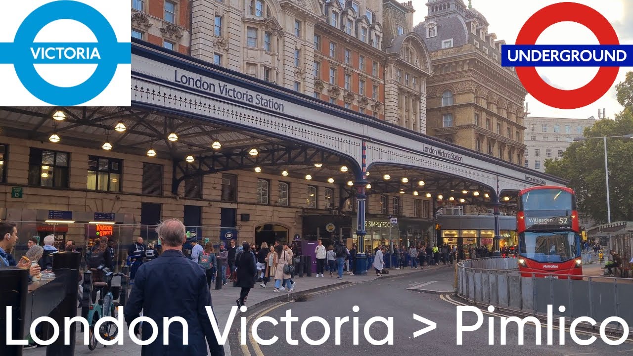 Victoria Line | Victoria to Pimlico | London | England | UK | Europe ...