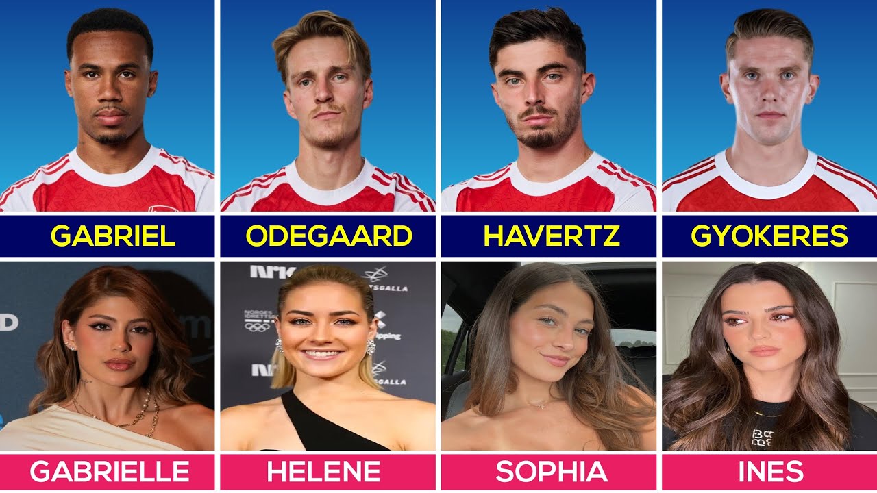 Arsenal Players and Their Wives & Girlfriends - YouTube