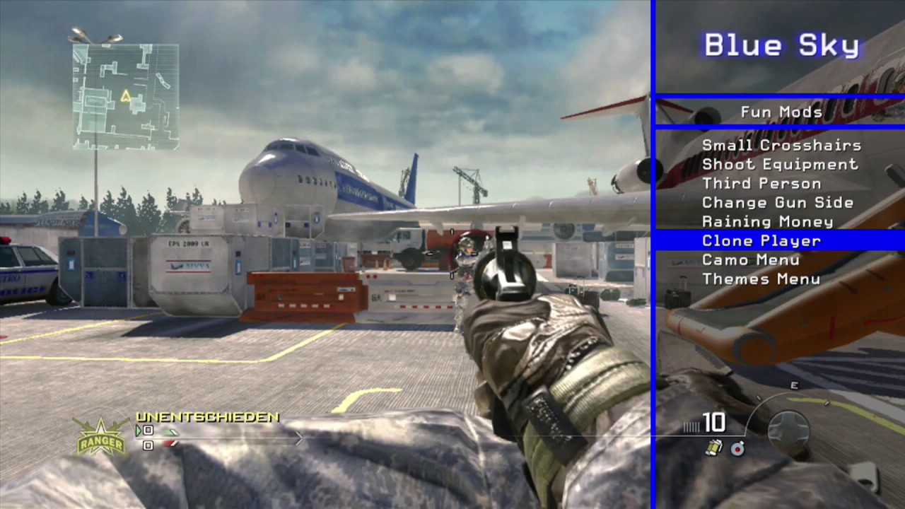 MW2 TU8 Blue Sky 1.1 All Client Mod Menu | Download - YouTube