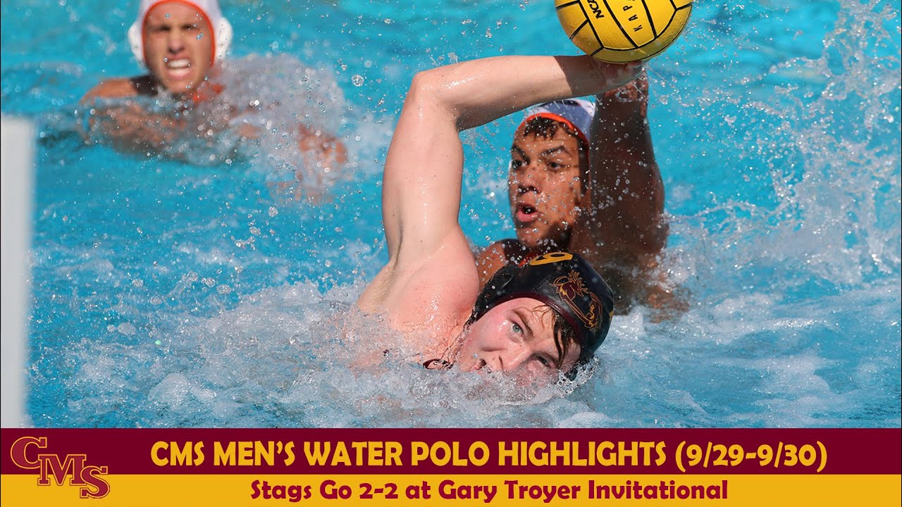 CMS Men's Water Polo Highlights - Gary Troyer Invitational - YouTube