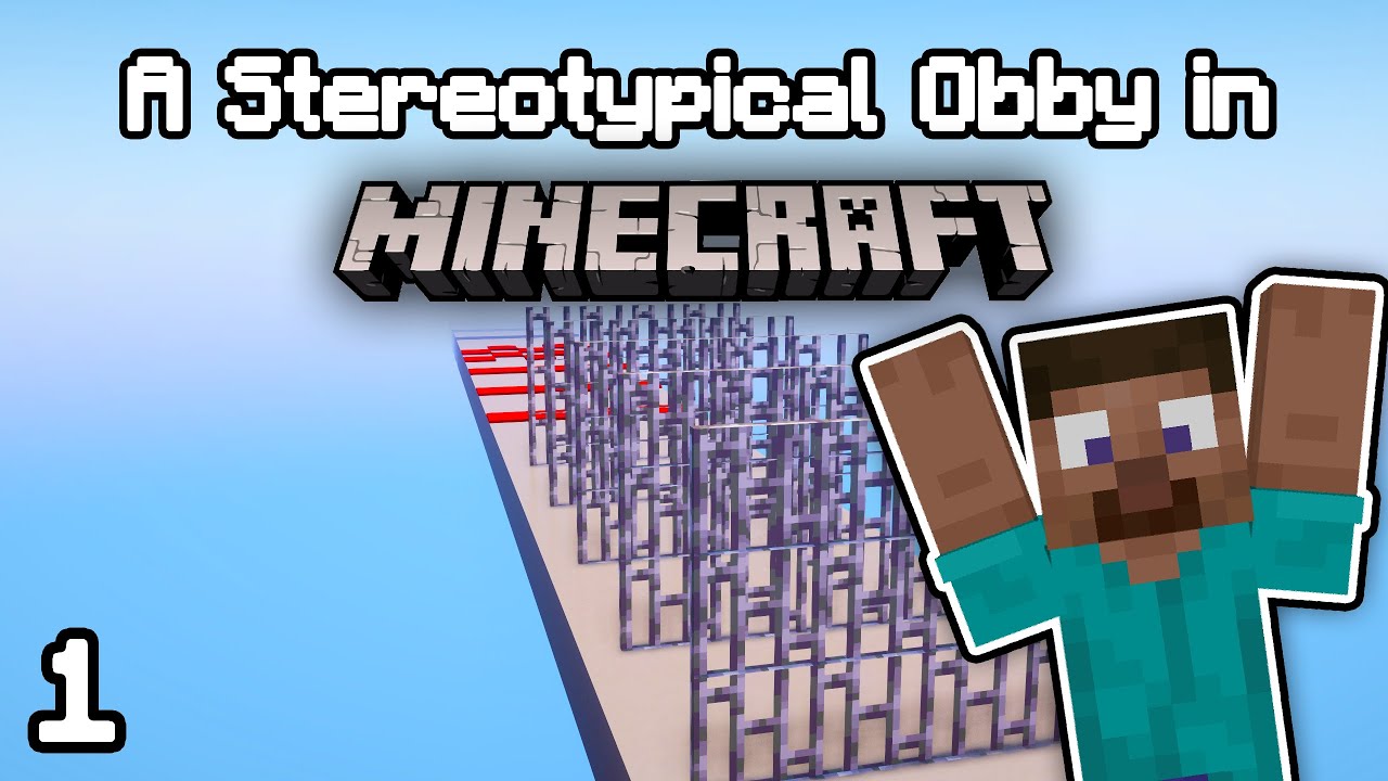 Recreating a Stereotypical Obby in Minecraft over 2 days! (1) - YouTube