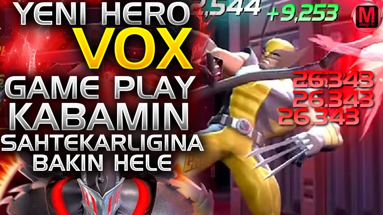 KABAMIN SAHTEKARLIĞINA BAK - MCOC VOX GAME PLAY - 10 ÜZERİNDEN KAÇ ALIR ...