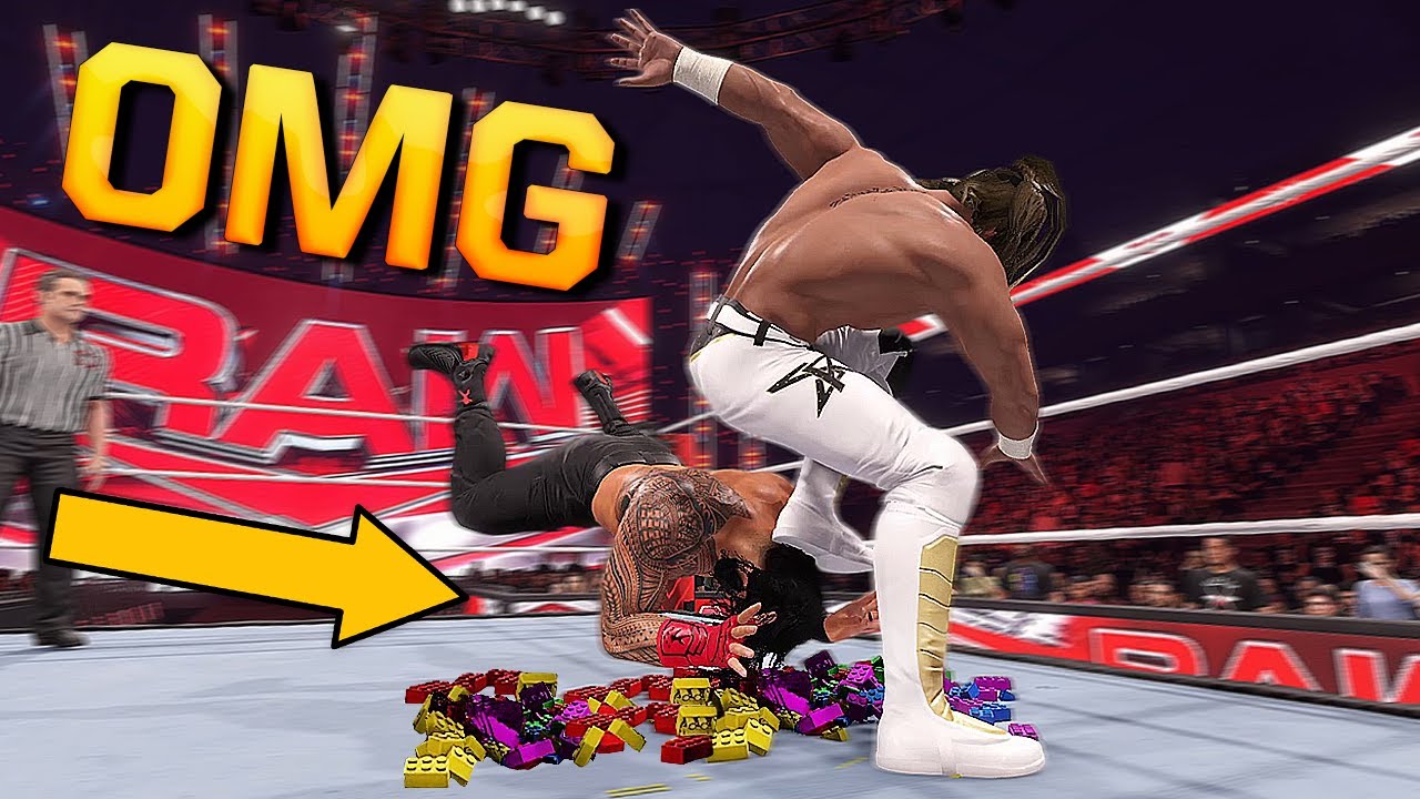 50 Best Finishers on LEGO THUMBTACKS! - Road to WWE 2K23 - YouTube