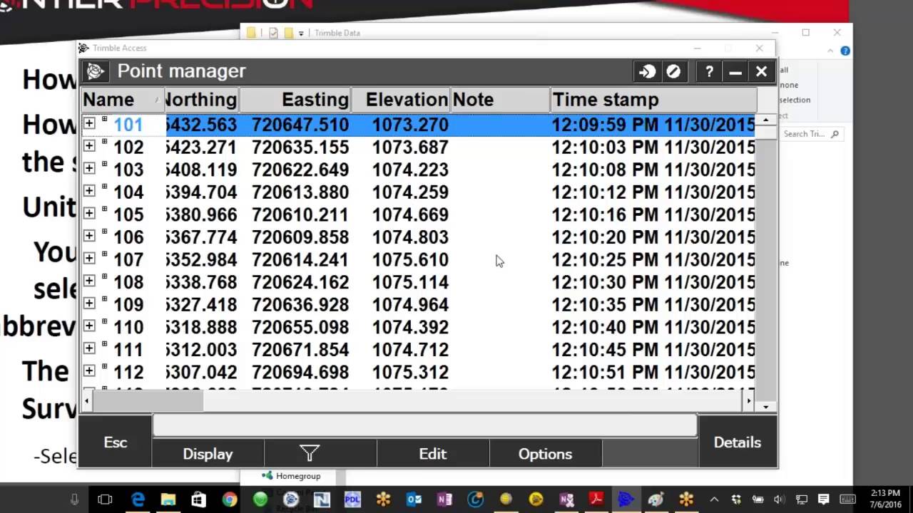 Point Manager Freeze Function - YouTube