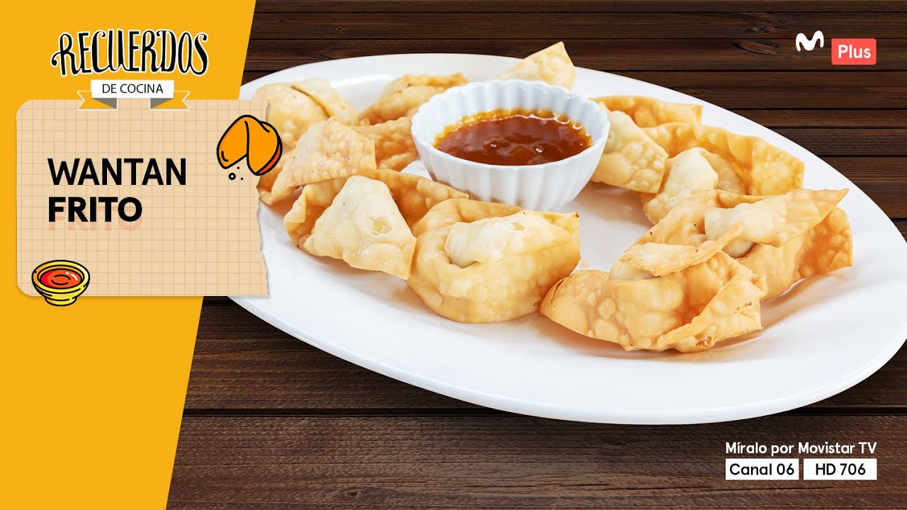 Receta: Wantan Frito l Recuerdos de Cocina - YouTube