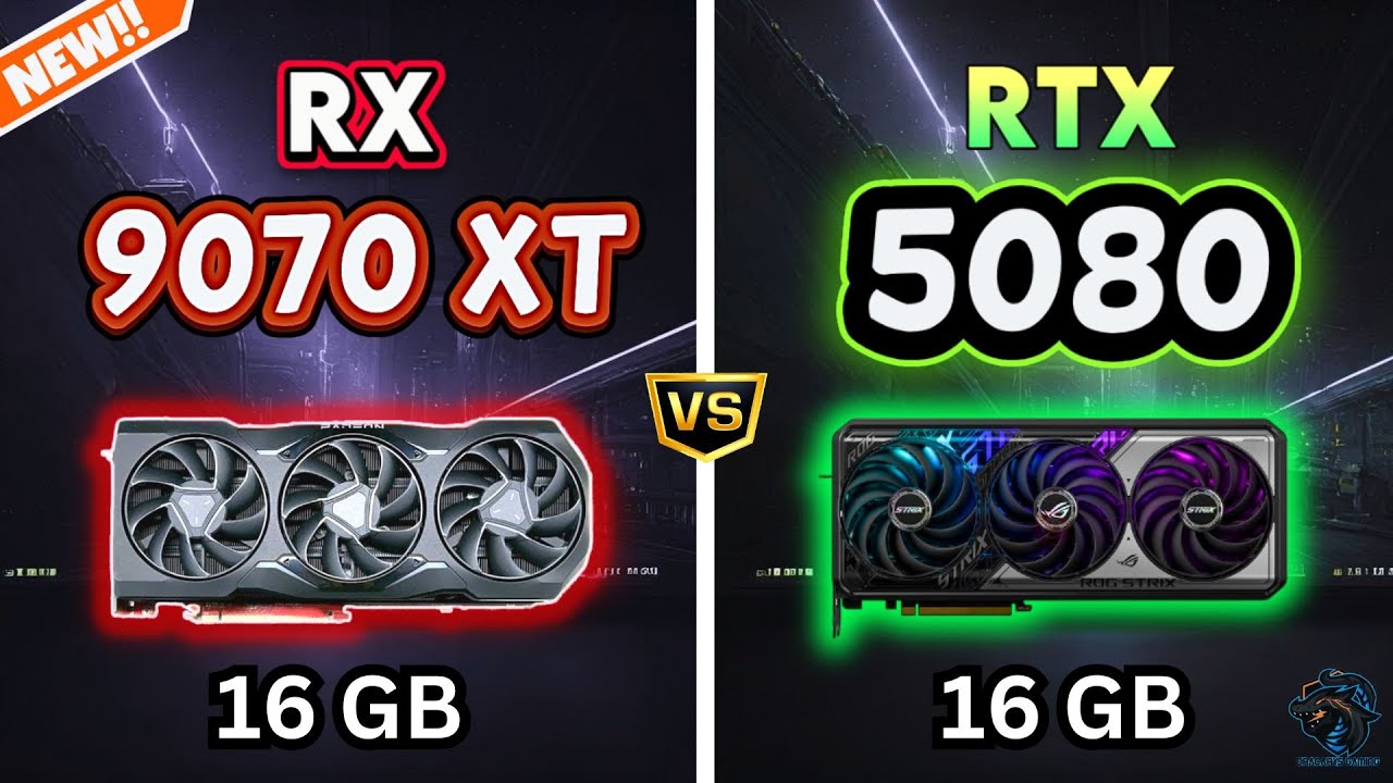RTX 5080 vs RX 9070 XT - Can AMD Overtake Nvidia??? 😲😳 - YouTube