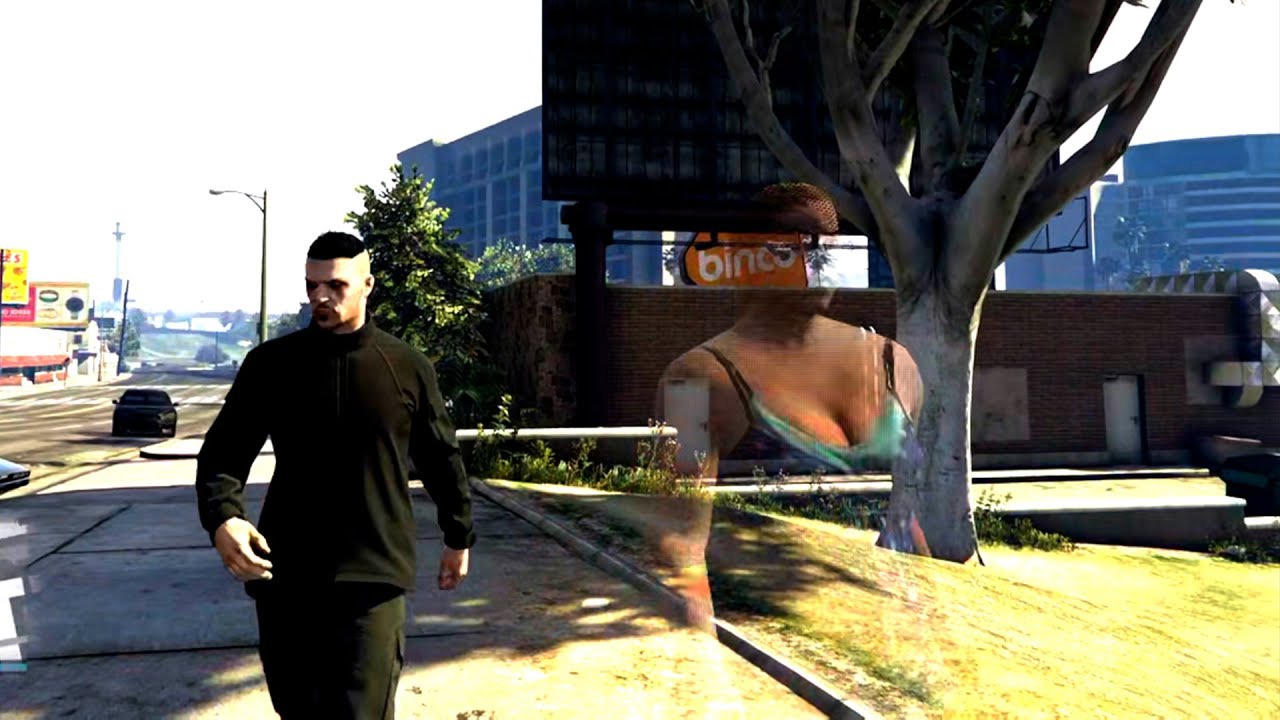 GTA Bugs - Ghost NPC - YouTube
