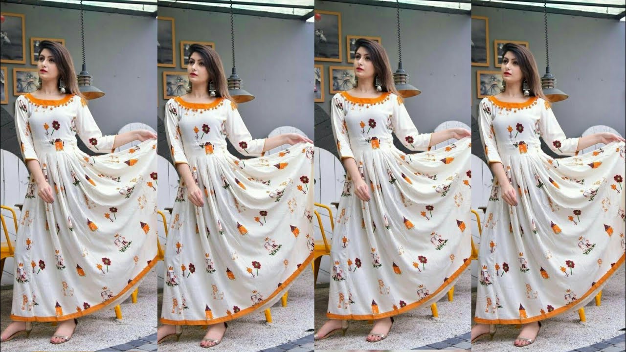 Beautiful and elegant Long suit designs 2020,suit designs for girls ...