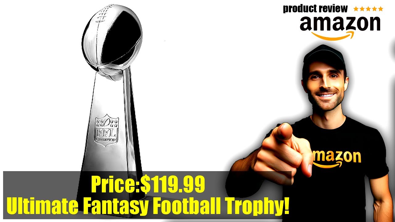 Buy Lifesize Fantasy Football Trophy - Chrome Replica Championship ...