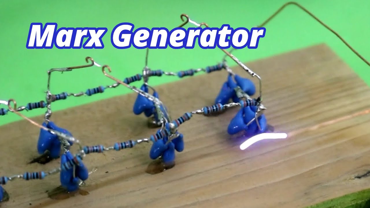 4 Stage Marx Generator - YouTube