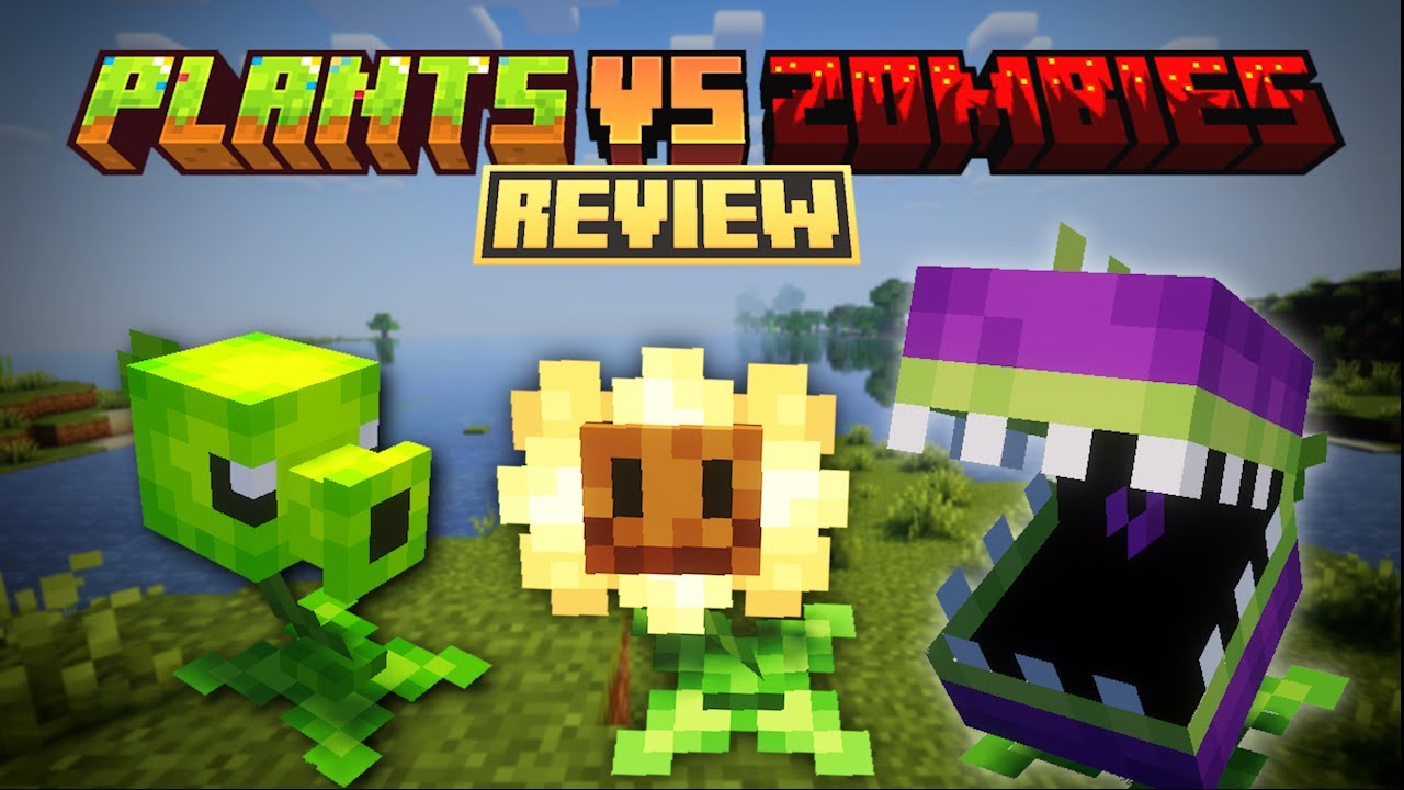 Reviewing the Plants Vs. Zombies Addon in Minecraft 1.20.1! (SHC: PVZ ...