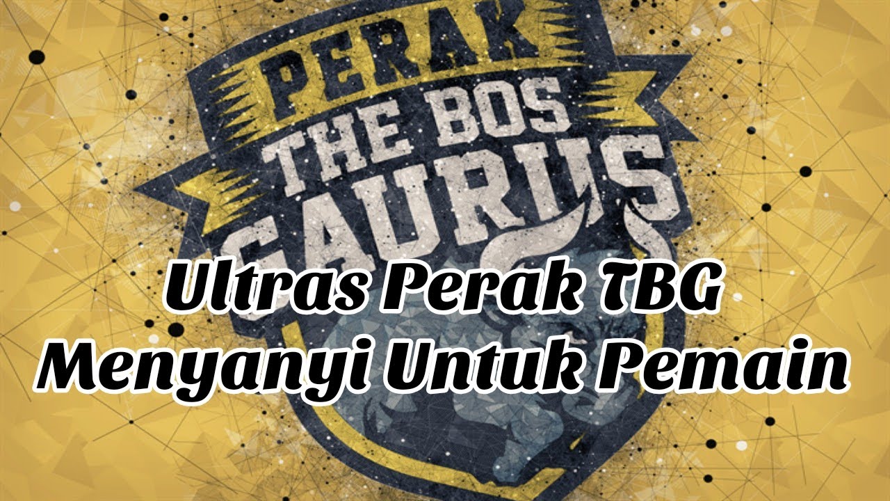 Ultras Perak TBG Memberikan Penghormatan Kepada Pasukan Perak TBG ...