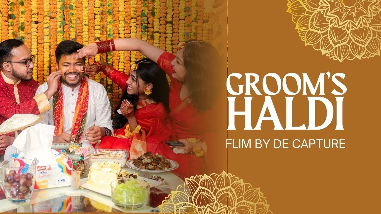 The whole family is enjoying the groom's yellow program together - YouTube