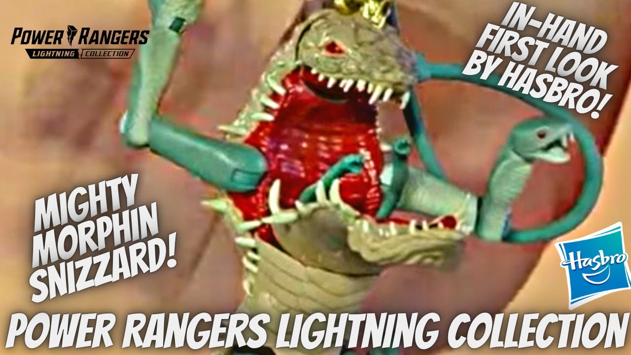 Power Rangers Lightning Collection Mighty Morphin Snizzard Figure In ...