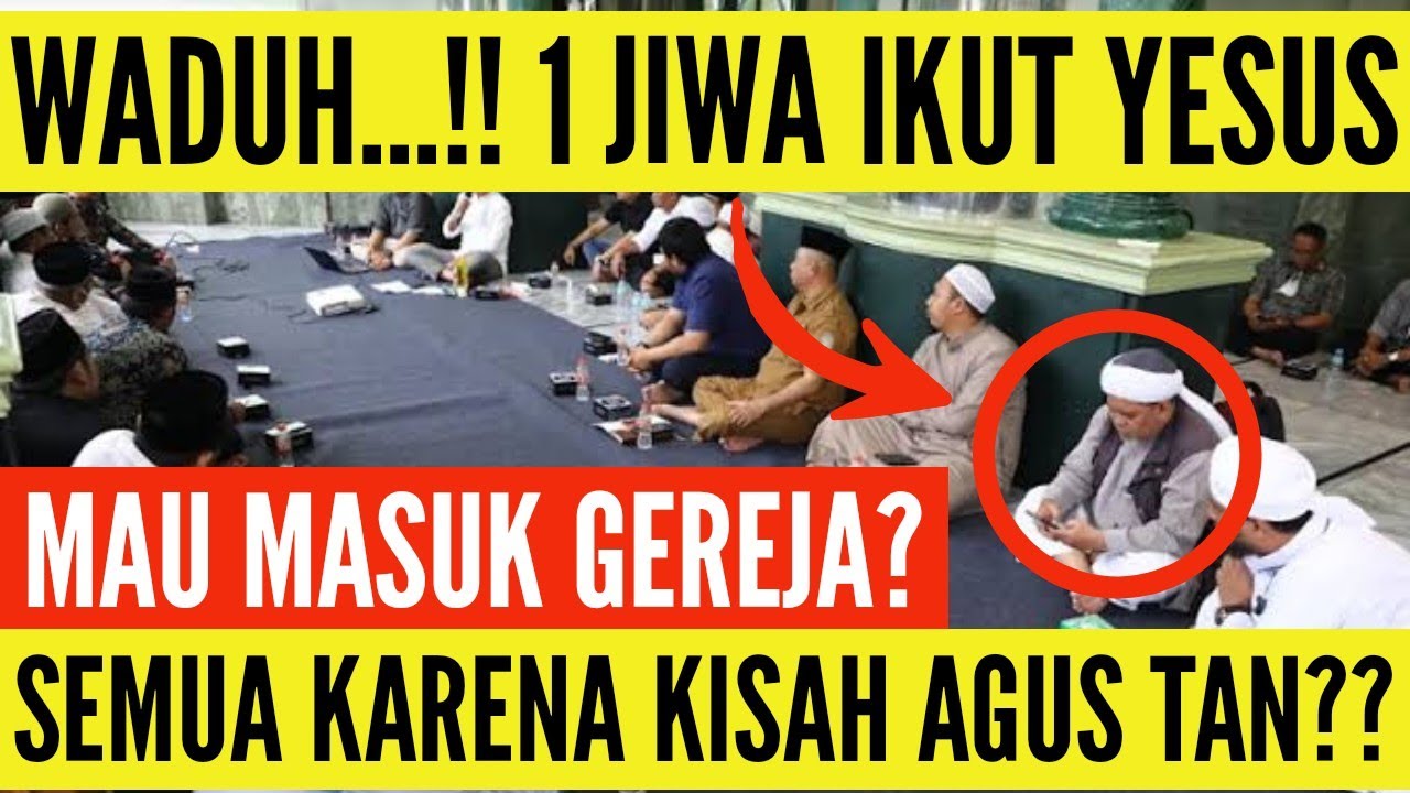 ⛔WADUHH...‼️1 JIWA IKUT YESUS, MAU MASUK GEREJA? SEMUA KARENA KISAH ...