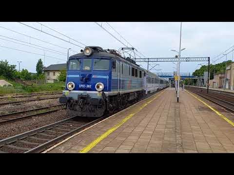 EP07-362+IC 81104 RYBAK do stacji Białystok PKP INTERCITY - YouTube