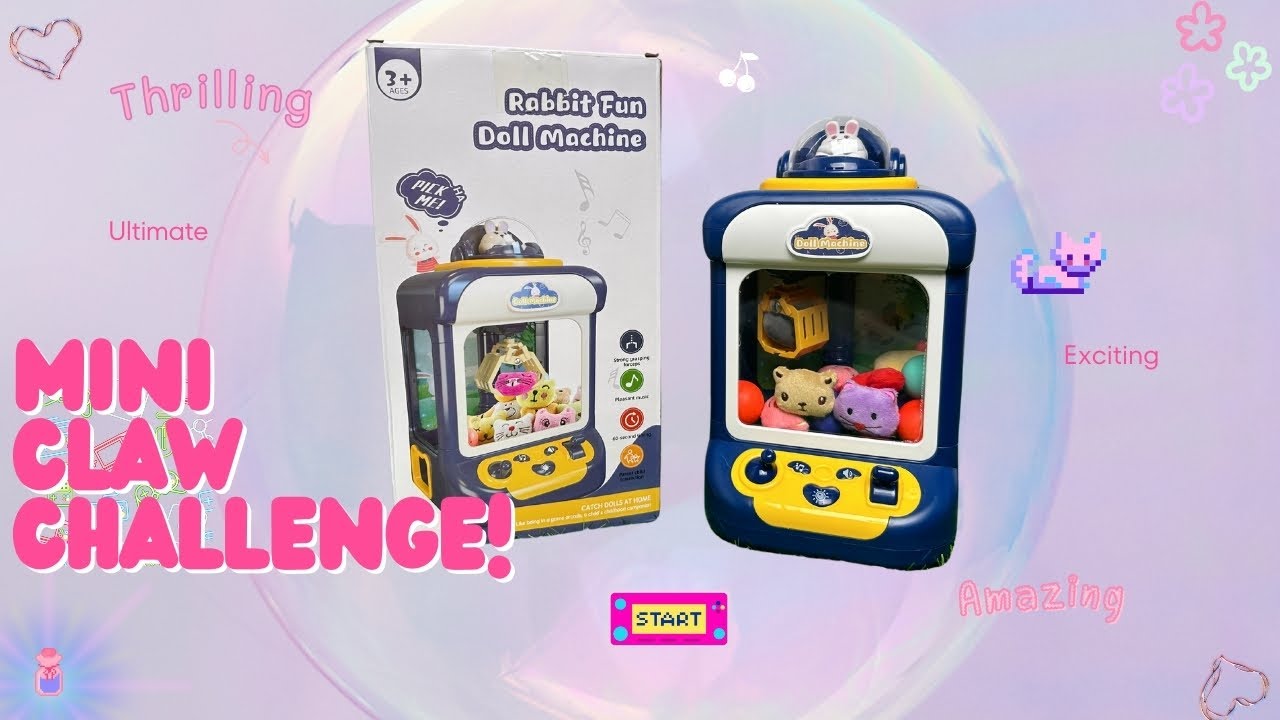 Teddy Bear Claw Machine Challenge!!! Can We Grab Them All? - YouTube