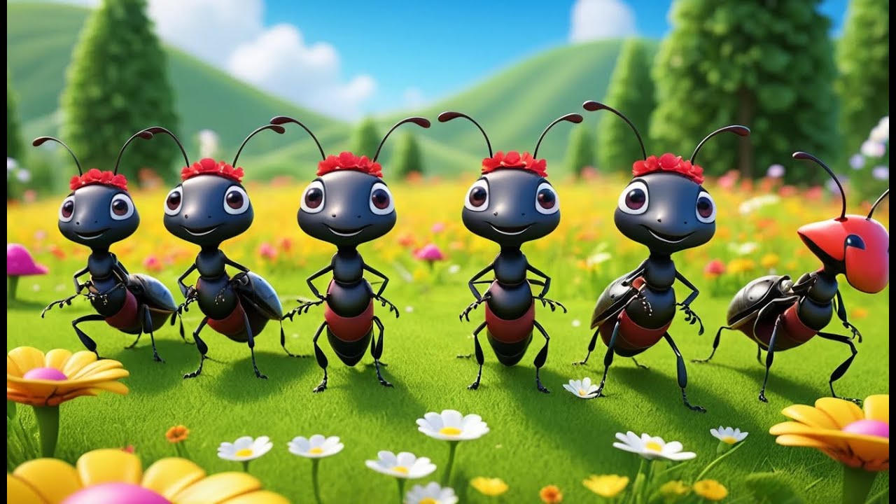 The Ants Go Marching | Fun Nursery Rhyme for Kids | Sing-Along Song ...