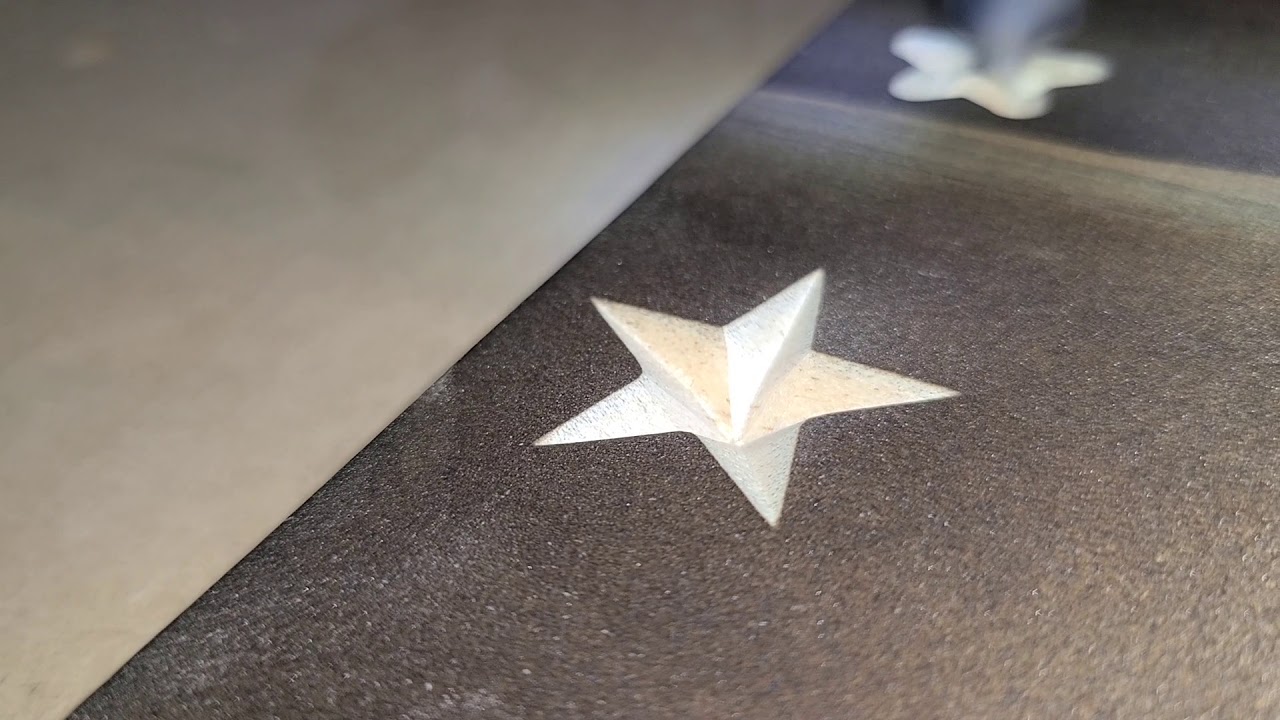 50 Star Union | Creating a 50 Star Union for a medium size flag using a ...