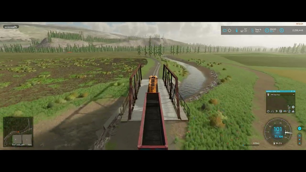 Farming Simulator 22 - Yukon Valley V5 - YouTube