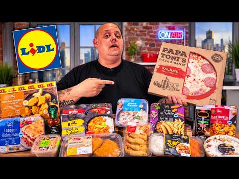 Wie Gut sind Fertigprodukte aus dem SUPERMARKT? 🤔🛒 | LIDL
