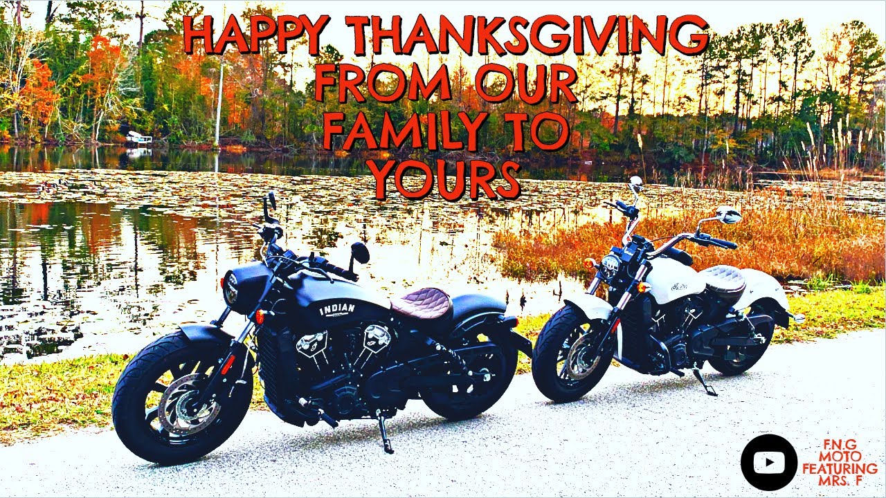 INDIAN SCOUT THANKSGIVING DAY VLOG. #indainscout #indianscout60 # ...