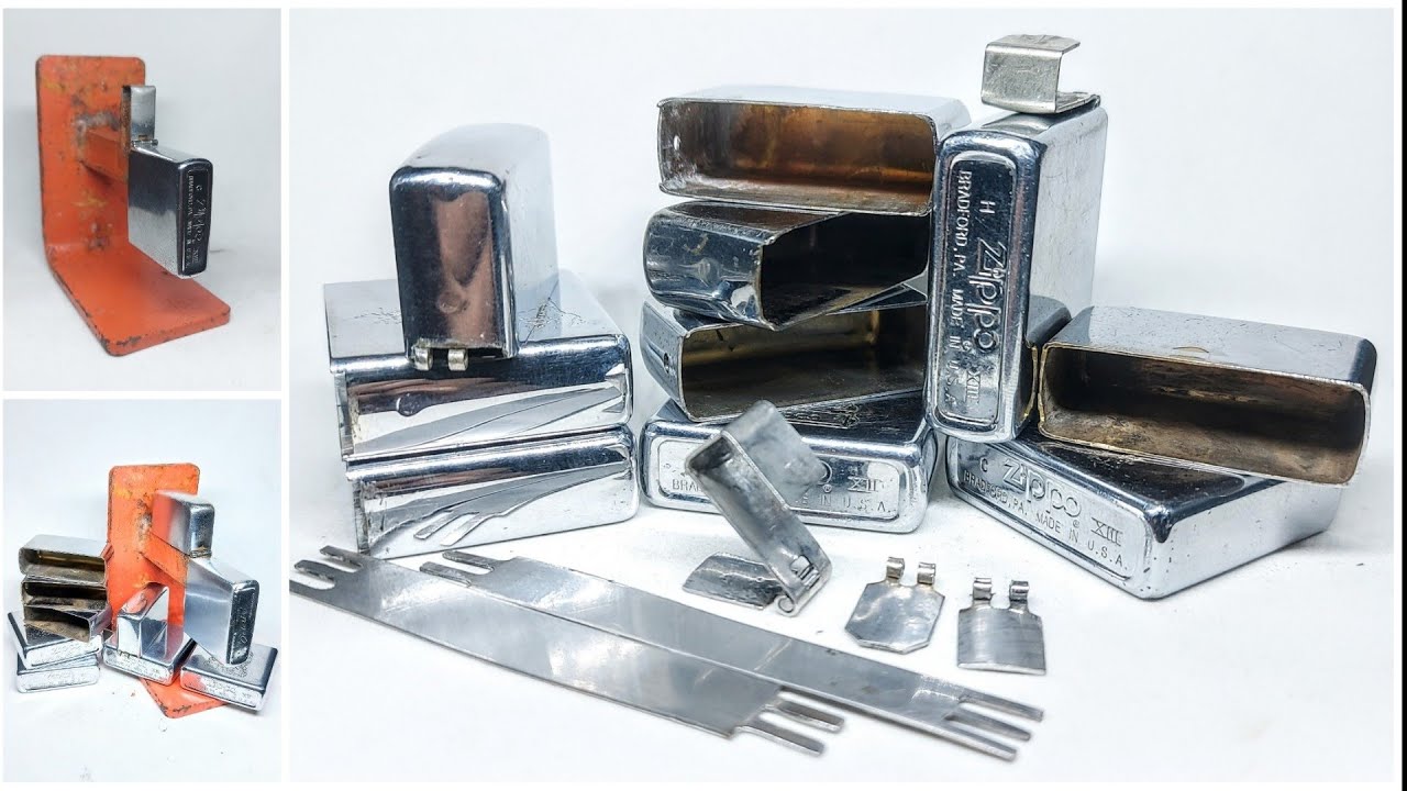 Zippo Lighter Broken Hinge Repair. mengganti engsel Zippo yg patah ...
