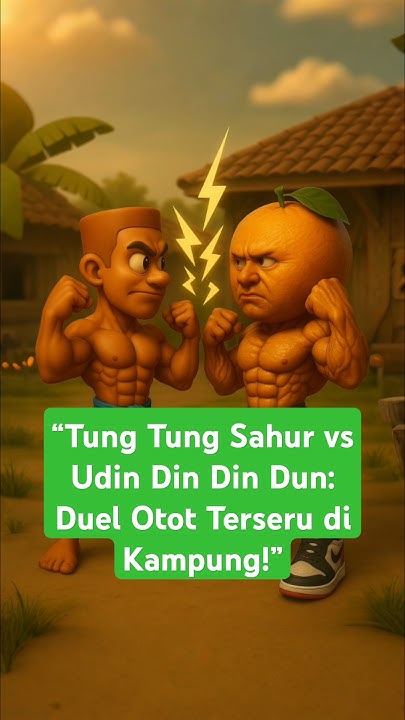 Tung Tung Sahur vs Udin Din Din Dun: Duel Otot di Kampung! #tungtungtungsahur #udindindindun ...