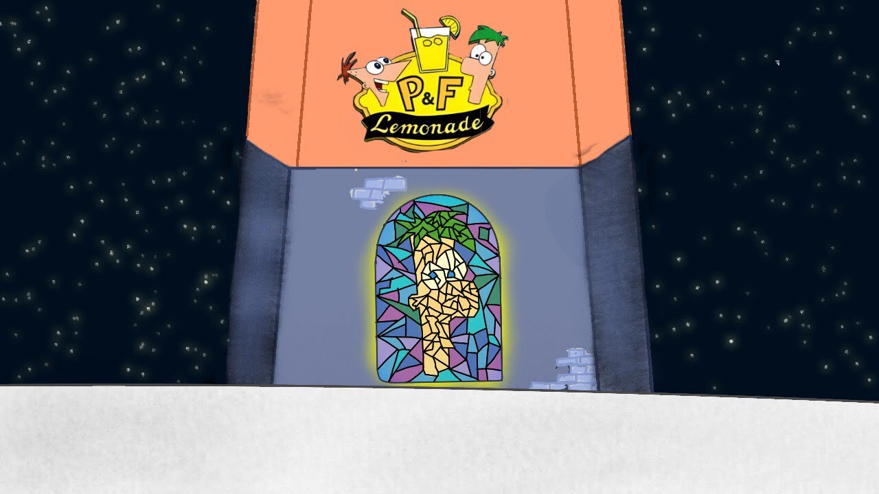 Phineas and Ferb animation. Dr Doofenshmirtz Dark side of the moon ...