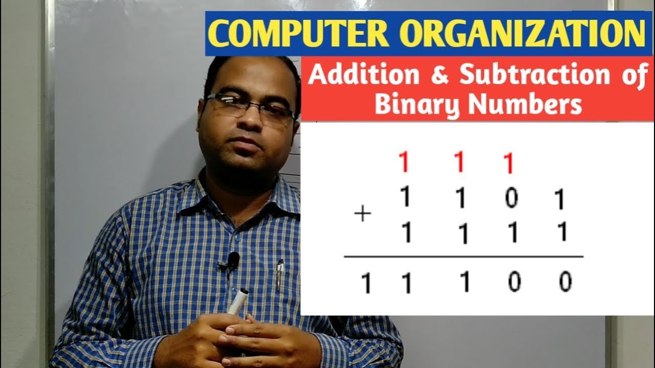 COMPUTER ORGANIZATION Part 4 Addition Subtraction Of Binary computer-organization-part-4-addition-subtraction-of-binary