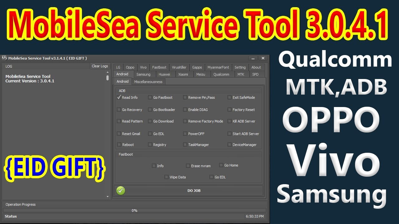 MobileSea Service Tool 3.0.4.1 EID GIFT |Qualcomm,MTK,Xiaomi,Vivo,Oppo ...