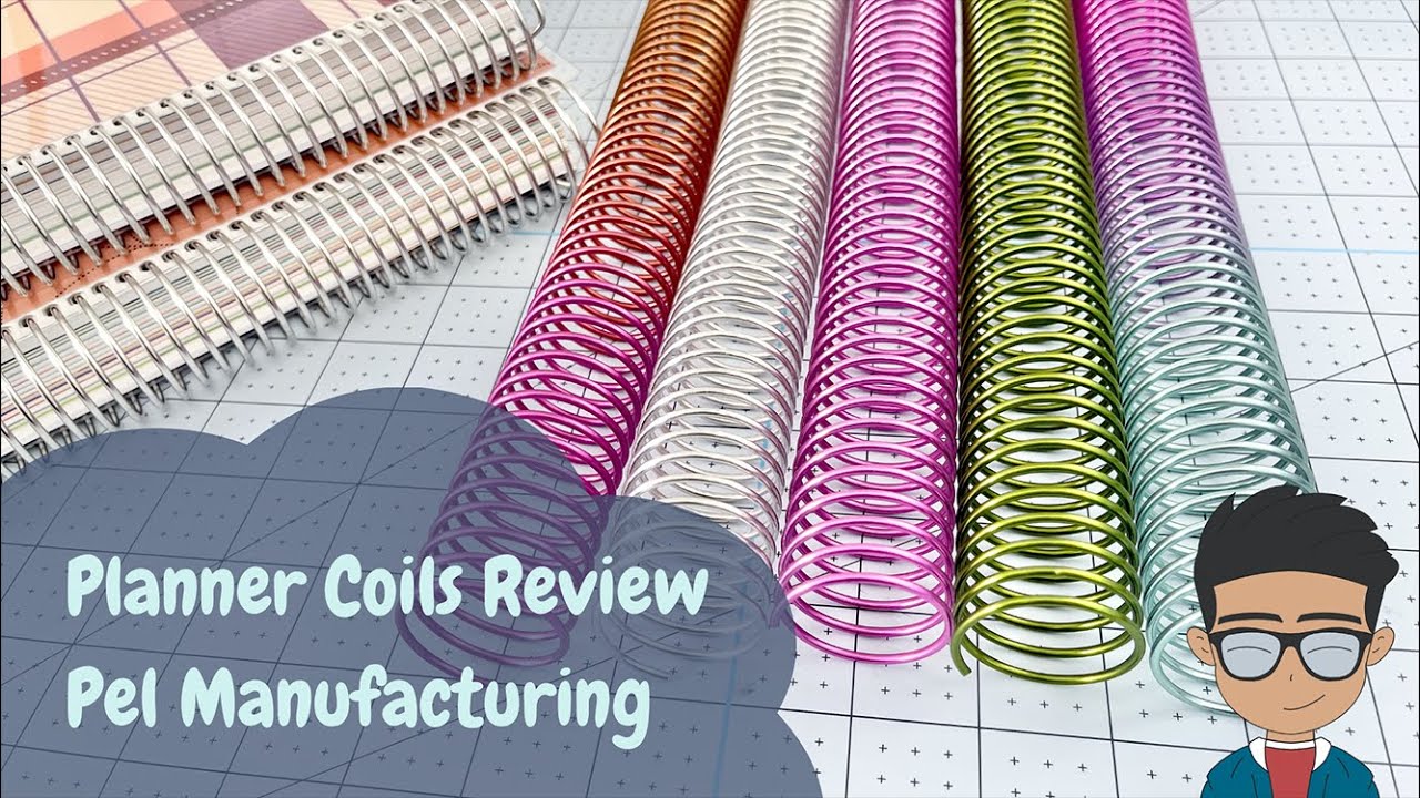 Planner Coil Review || Pel Manufacturing || Pel Spiral - YouTube