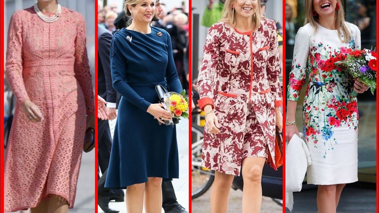 queen maxima dress designs and beautiful ideas - YouTube