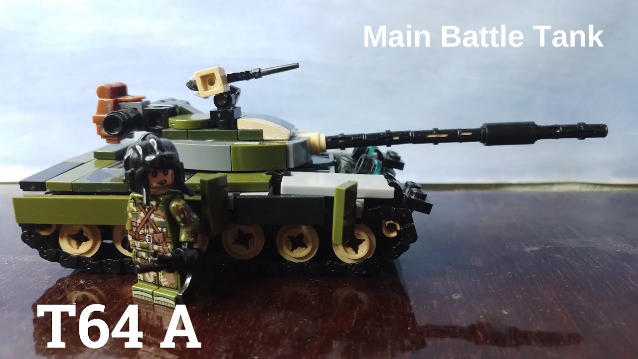 Lego T-64a / instruction - YouTube