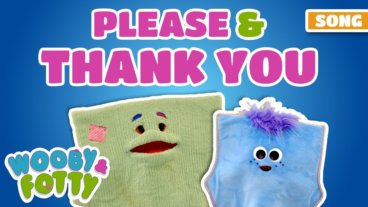 Please and Thank You Song for Kids! | Music for Toddlers | Wooby ...