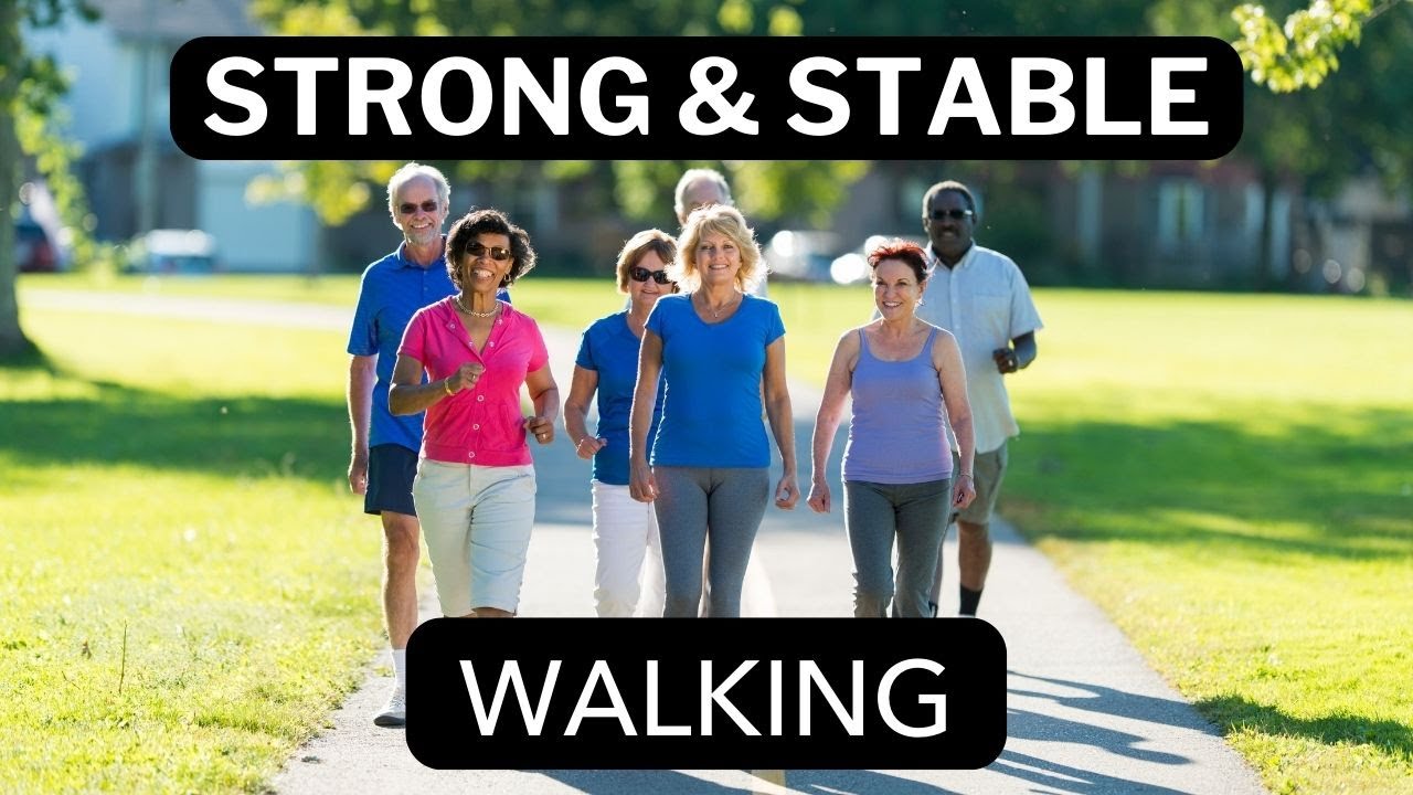 Best Walking Exercises - Strong Stable Knees & NO Pain - YouTube