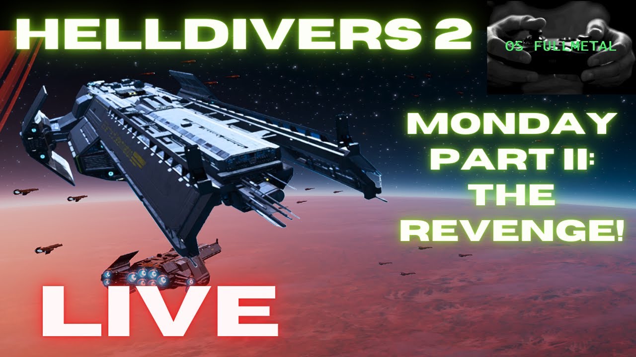 🔴 HELLDIVERS 2 LIVE!!! | A Cup of Liber-TEA! #helldivers2 #gaming #live - YouTube