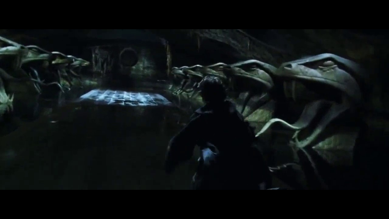 Harry potter and the chamber of secrets, Their first meeting, Harry VS ...