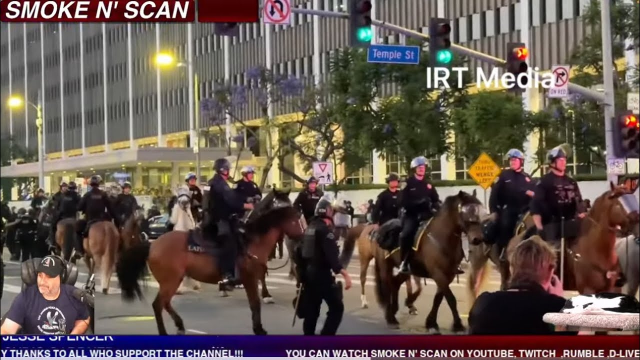 LA RIOT DAY #5 6/10/25 #LA #ICE #LIVE #PROTEST #RIOT - YouTube