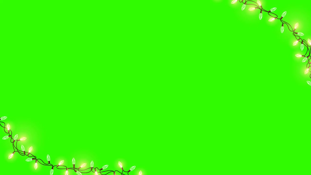 Fairy Lights Glowing || Green Screen || By Green Screen Tutorial - YouTube