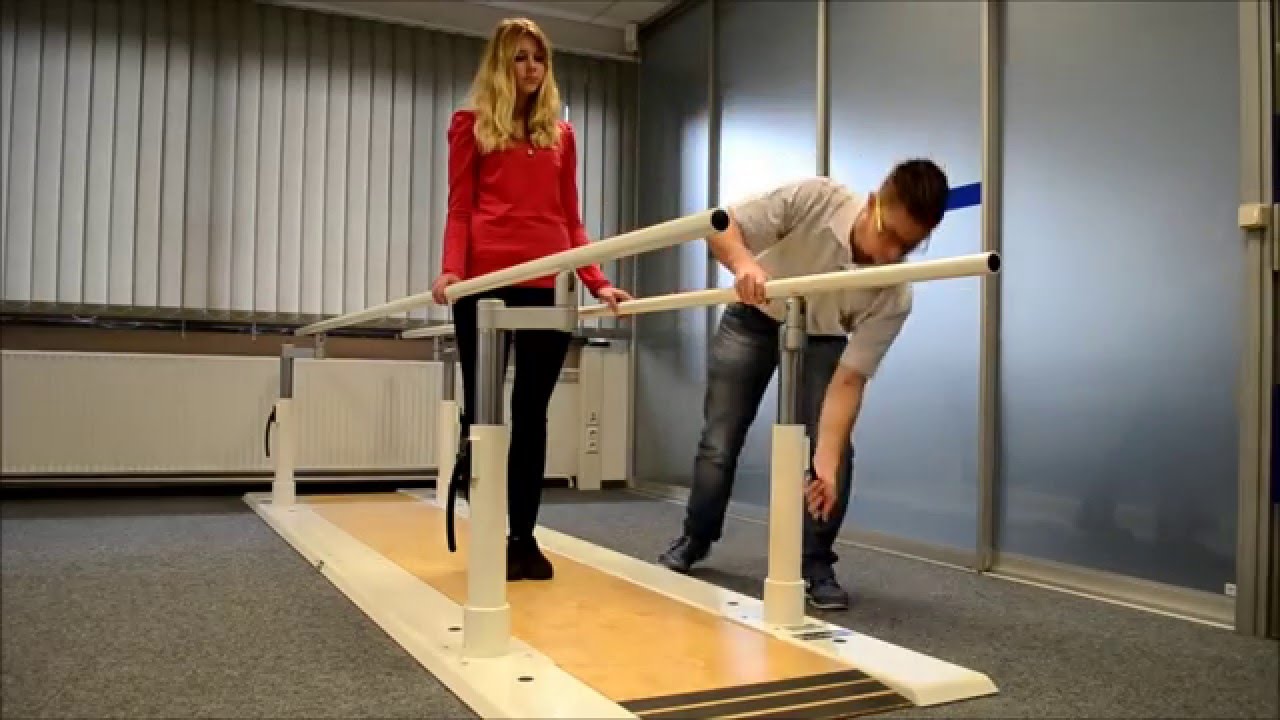 h/p/cosmos parawalk for therapeutic bar training - YouTube