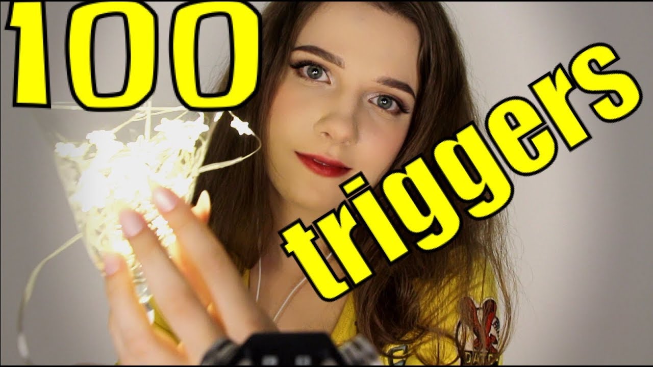 ASMR ||100 Triggers in 5 Minutes| 100 Триггеров за 5 Минут| Brain ...