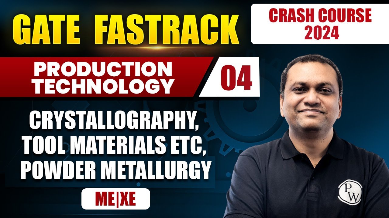 Production Technology 04 | Crystallography, Tool Material | Powder ...