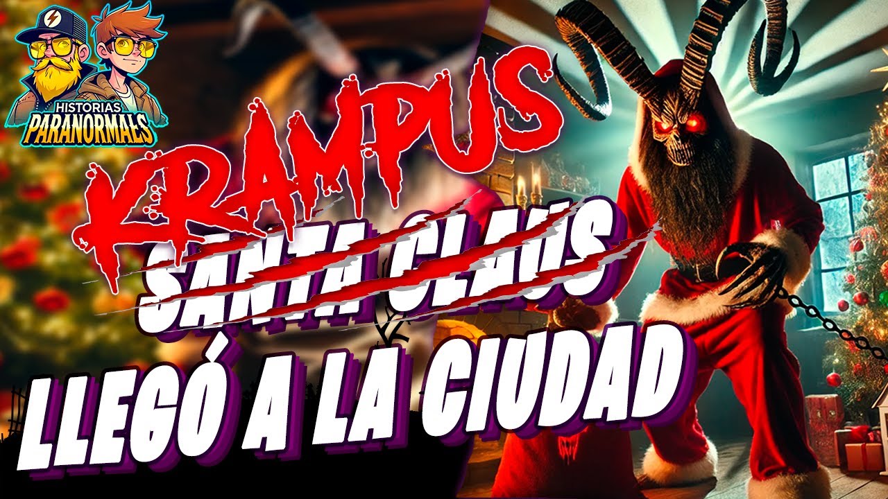 ¡KRAMPUS EN NAVIDAD! 🎄😱 La Noche en que Tocó a Nuestra Puerta - YouTube