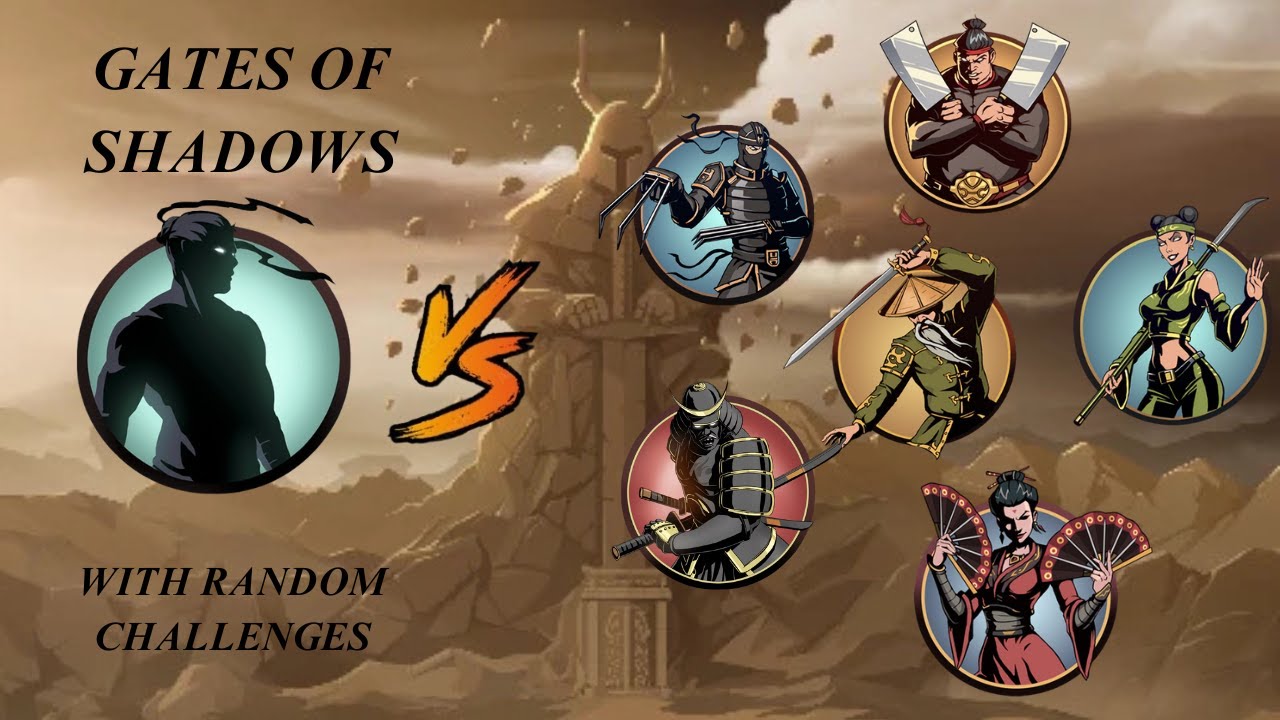 🔥 ️ Gates of Shadows ️🔥 | Random Challenges | Shadow Fight 2 #gameplay ...