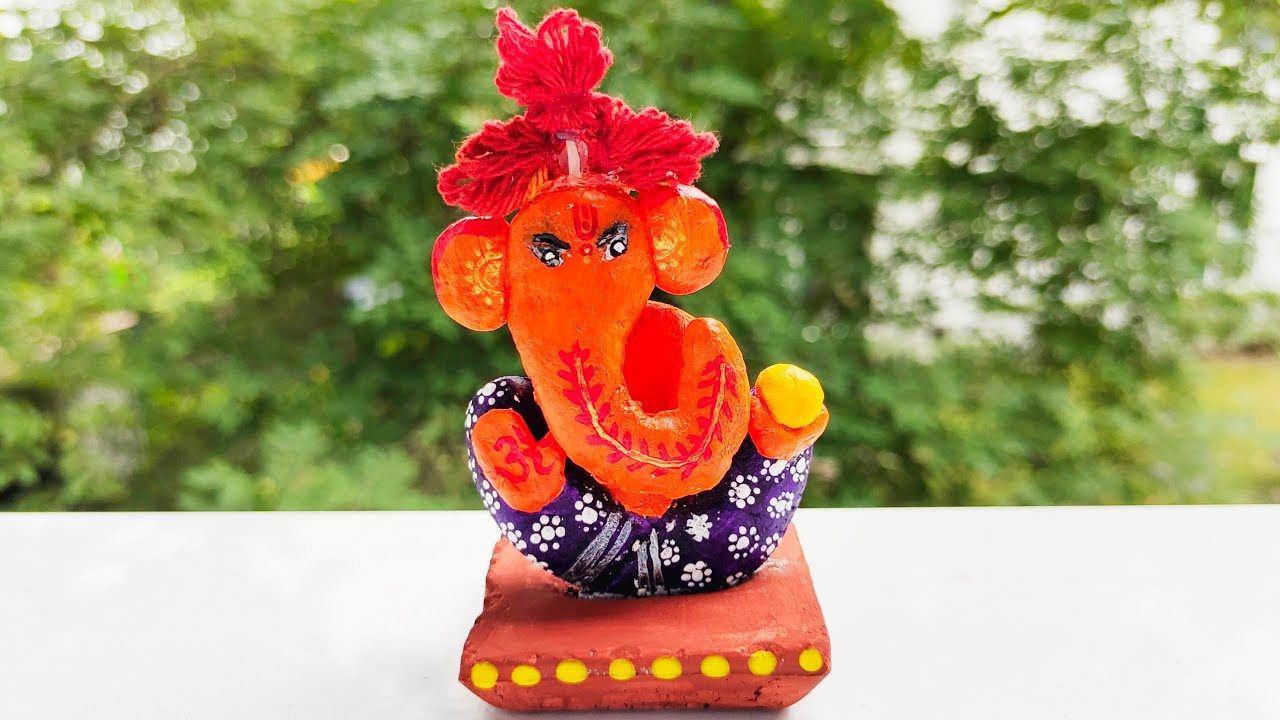 Ganesha Craft | Ganesh Chaturthi Craft | DIY - YouTube