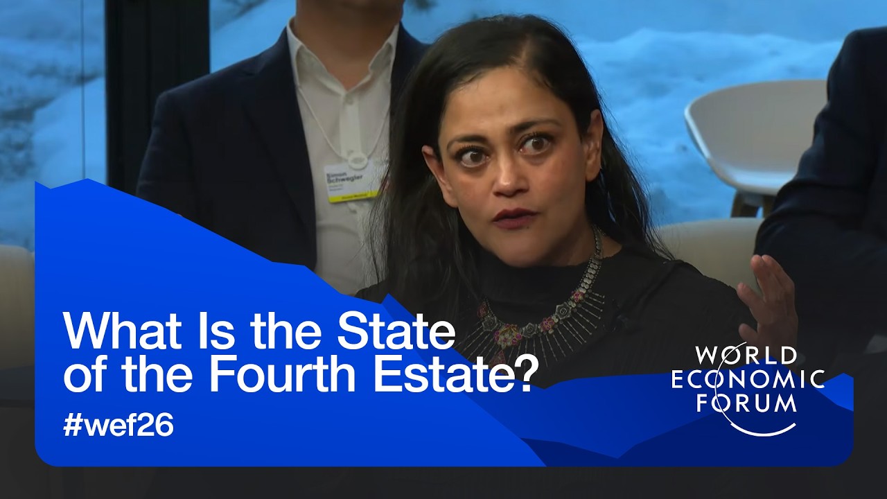 What Is the State of the Fourth Estate? | World Economic Forum Annual ...