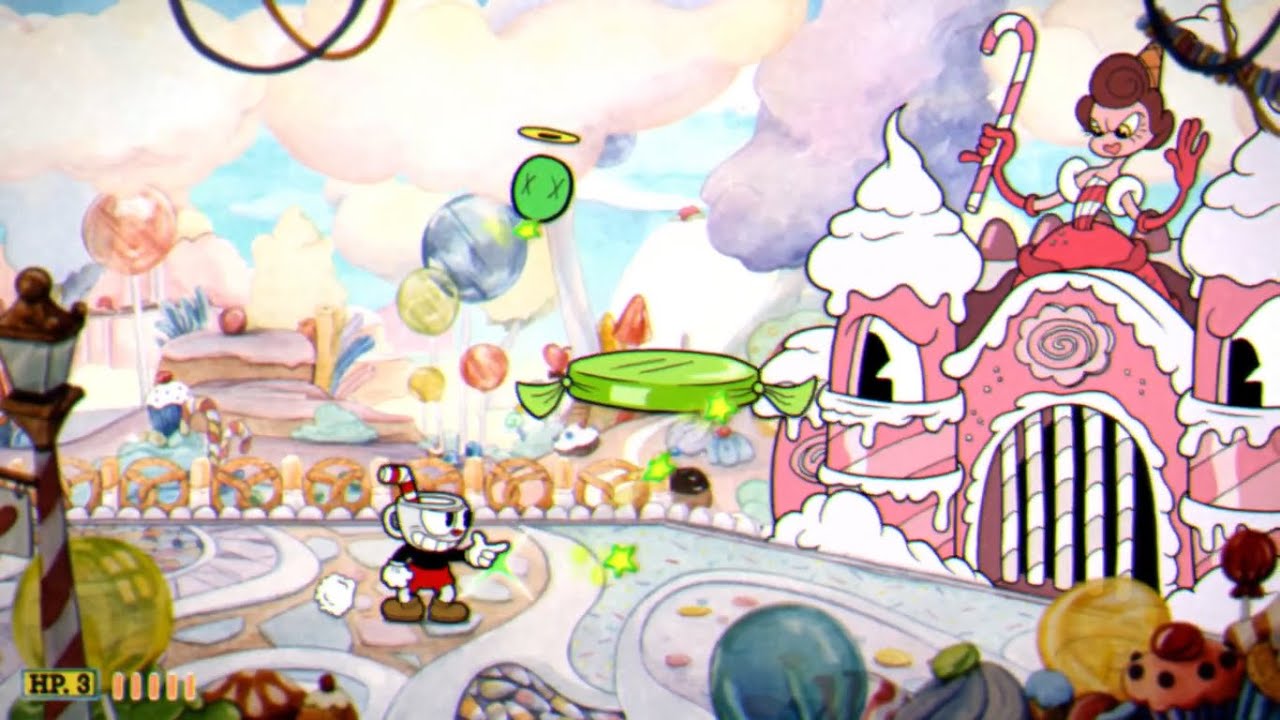 CUPHEAD #4 🍬CANDYLAND🍬 - YouTube